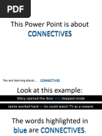 Connective Words List - GrammarBank | PDF