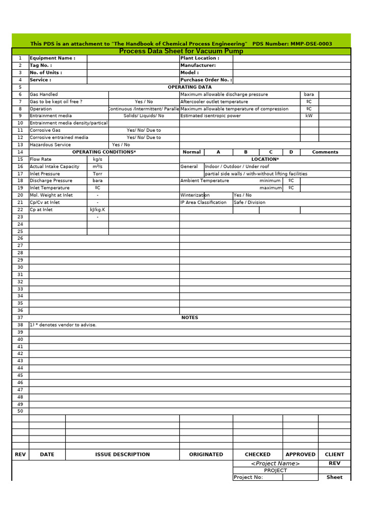 Mmp-dse-0003 Vacuum Pump Pds | PDF | Pump | Vacuum