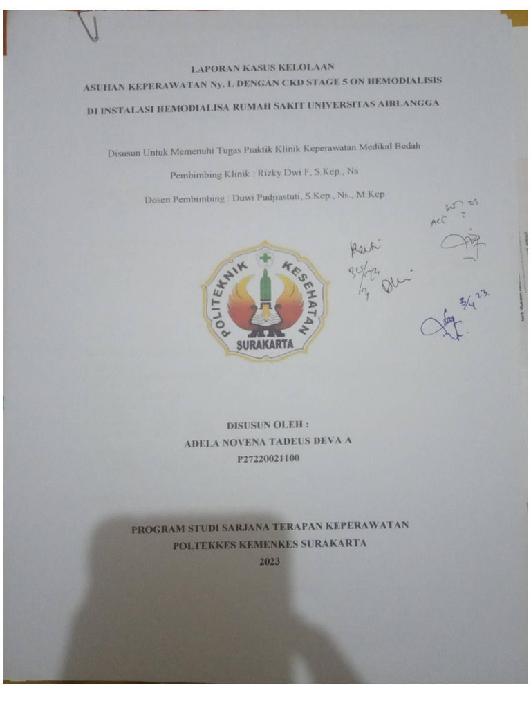 Askep CKD Stage 5 | PDF