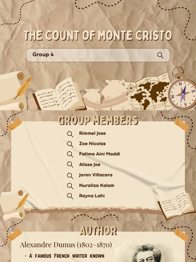 Characters and Themes in Monte Cristo | PDF | The Count Of Monte Cristo ...