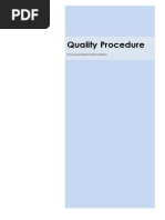 Document Control Procedure | PDF | Quality Management System | Specification (Technical Standard)