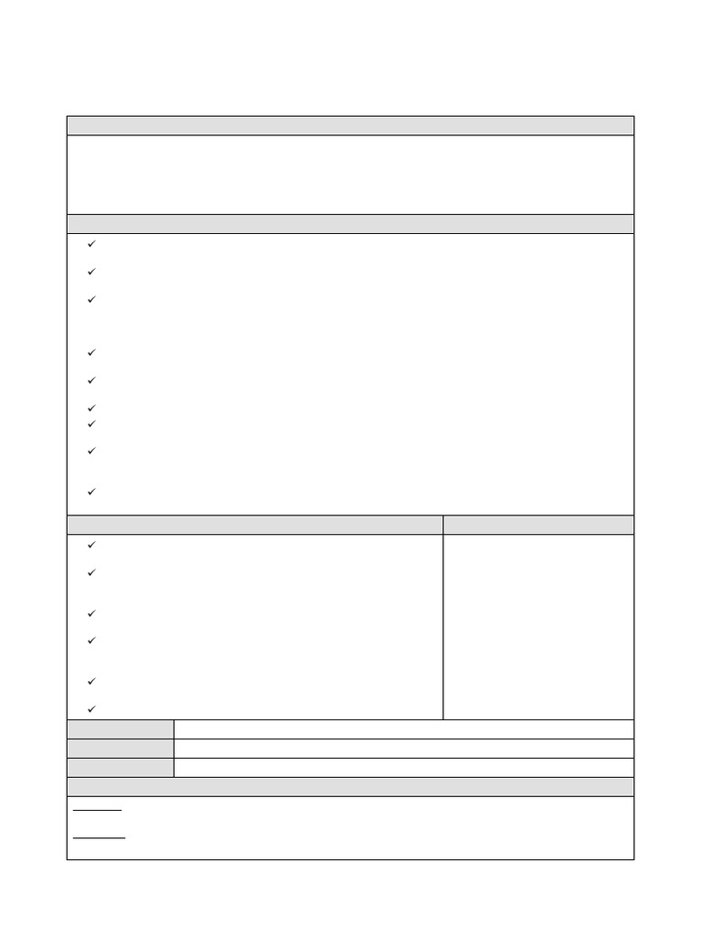 Perfil de Puesto - Responsable de Servicio Al Cliente | PDF | Marketing | Gestión de recursos ...