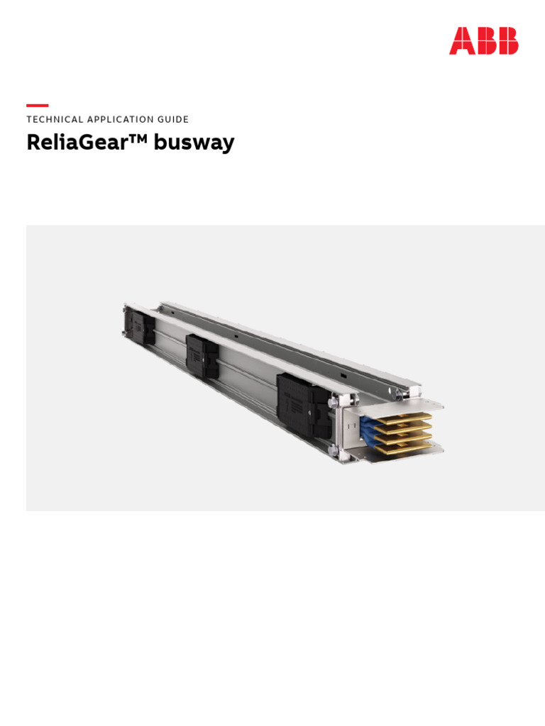 1VAL098201-TG RevB ReliaGearbusway-TechGuide DGT | PDF | Electricity ...