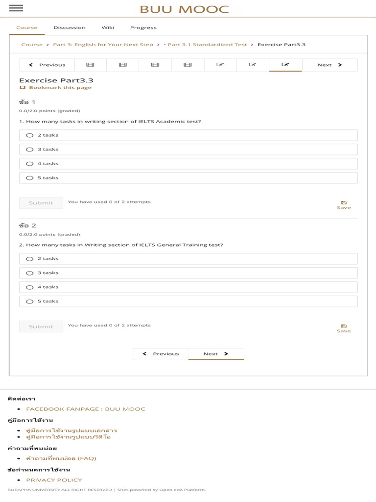 Exercise Part3.3 - Part 3.1 Standardized Test LI002 Courseware Mooc ...
