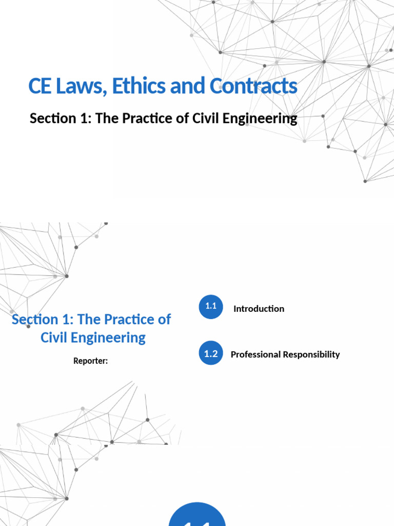 Civil Engineering Ethics and Responsibilities | PDF
