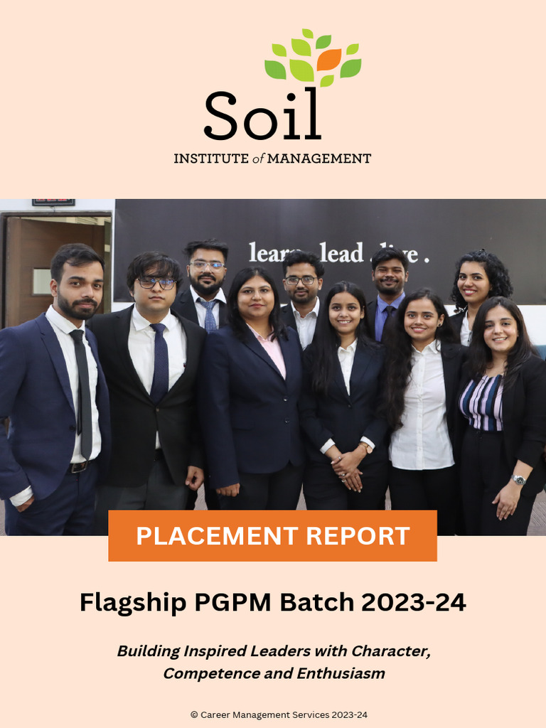 PGPM Final Placement Report 2023 24 | PDF | Business