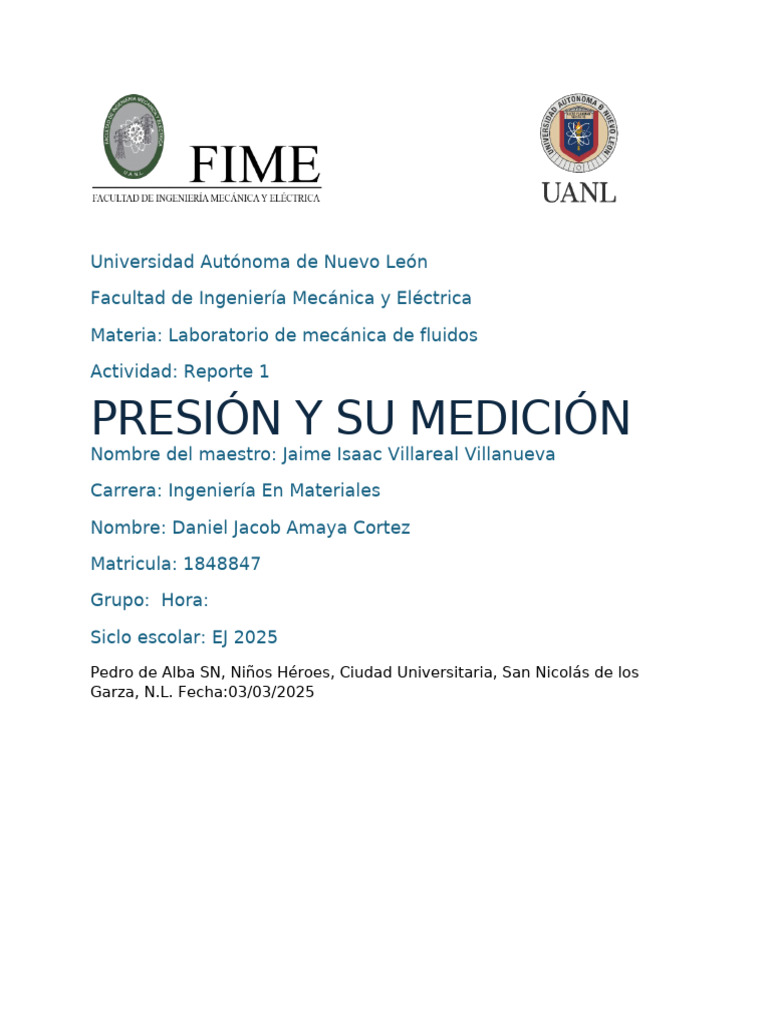 Reporte 2MF | PDF