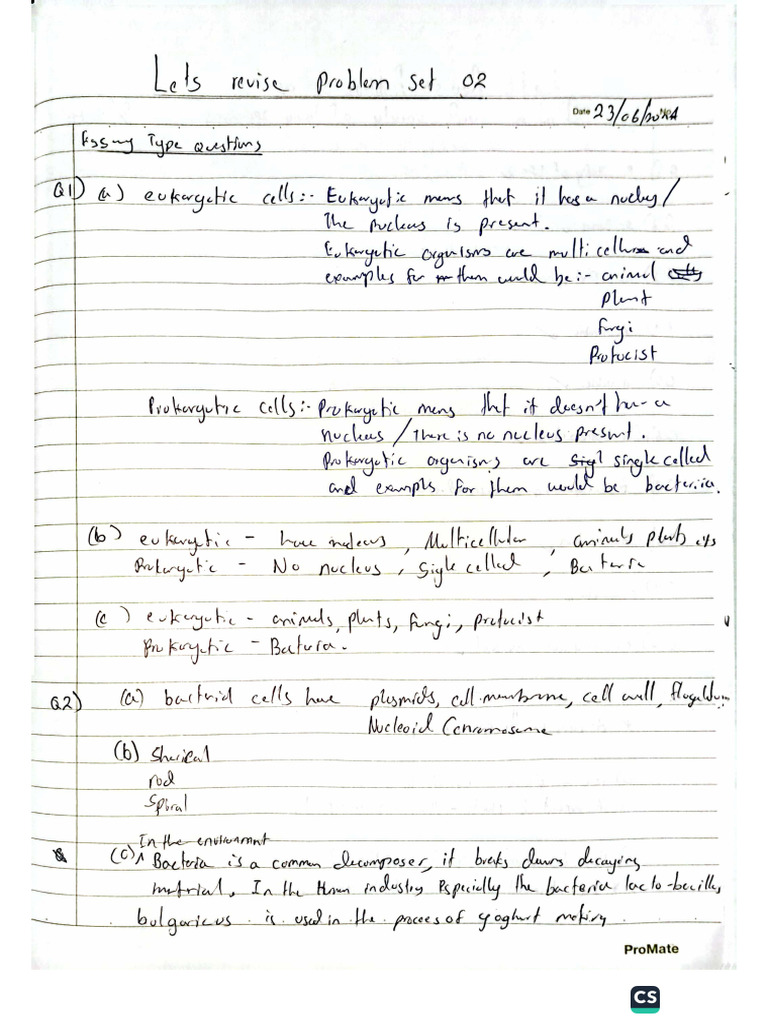 Problem Set 2 Bio (Nature and Variety) METHUPA | PDF