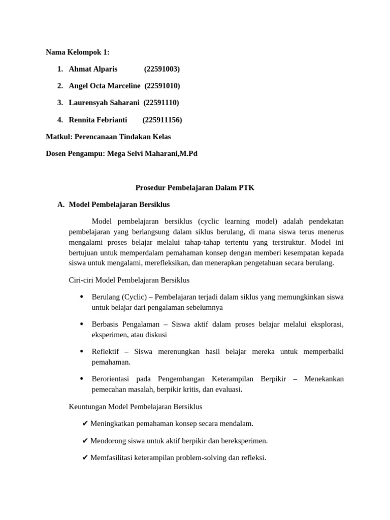Resume PTK Kel 1 | PDF