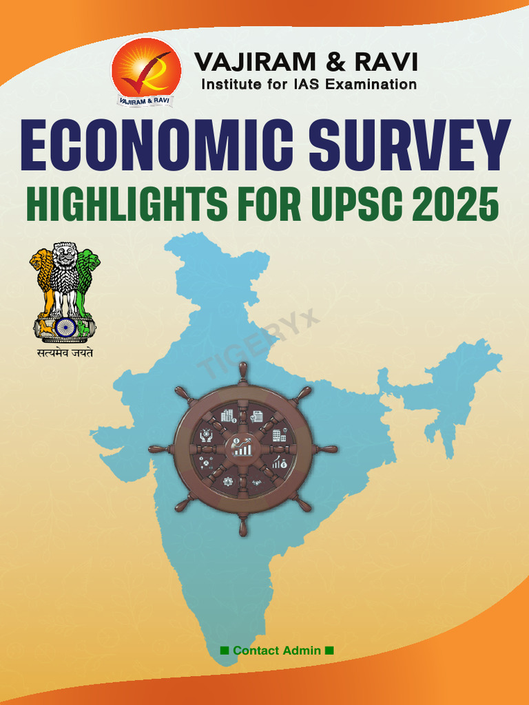 Economic Survey 2025 Highlights for UPSC | PDF | Economies