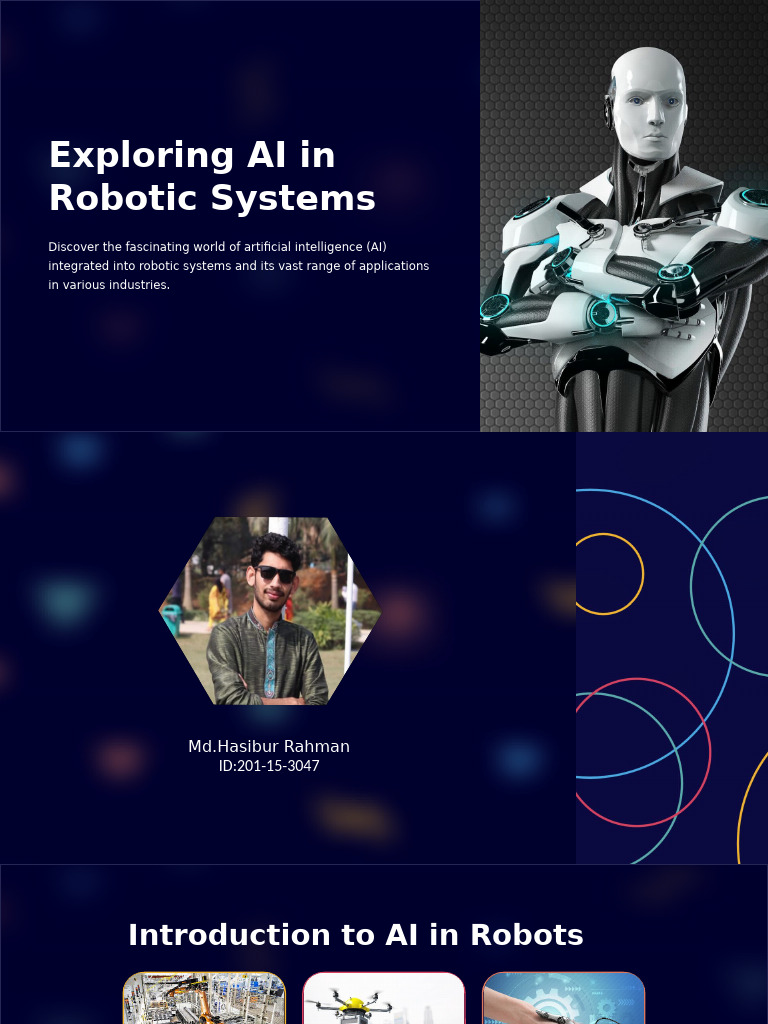 Exploring AI in Robotic Systems | PDF | Artificial Intelligence ...