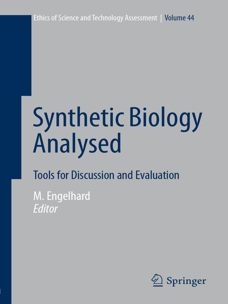 Synthetic Biology Analysed: Tools For Discussion and Evaluation | PDF | Biotechnology | Biology
