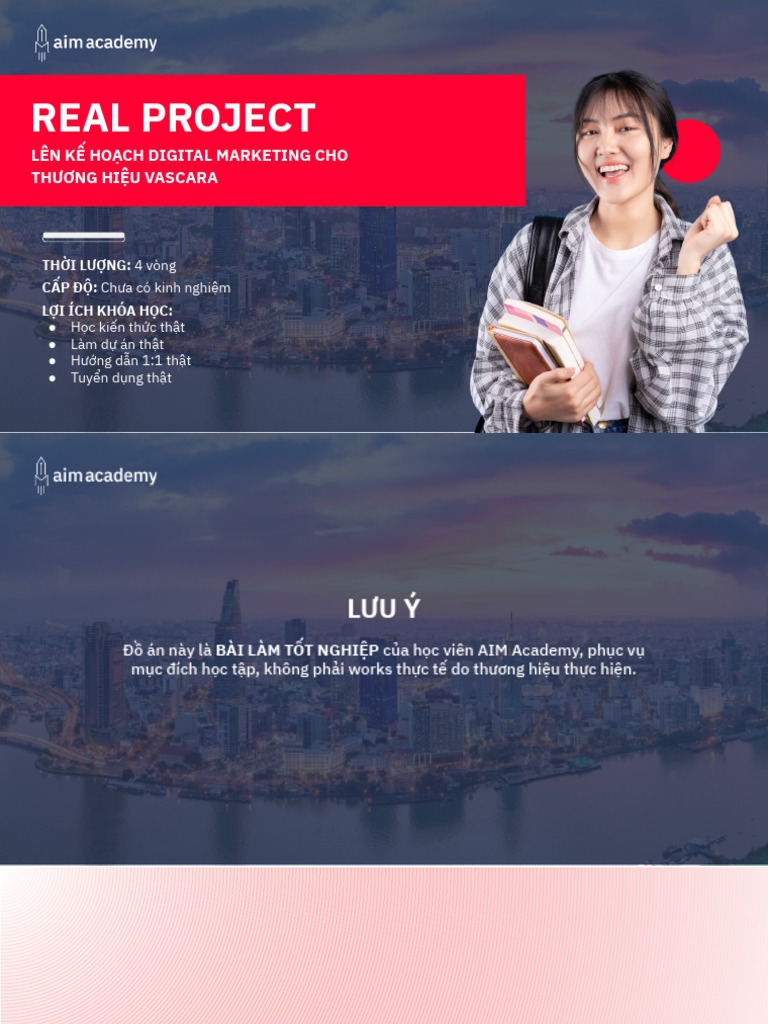 AIM Real Project Digital Marketing Plan Vascara | PDF