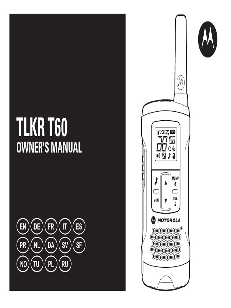 68015000925-A t60 Owners Manual Web | PDF | Radio | License