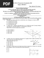 Icse Class 10 Physics Half Yearly Sample Paper For 2025 | PDF ...