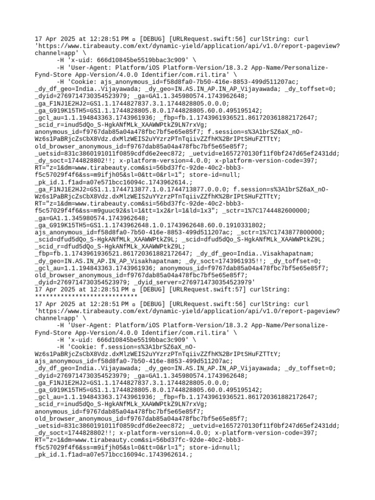 Logout Issue Logs2025!04!17 | PDF | Software