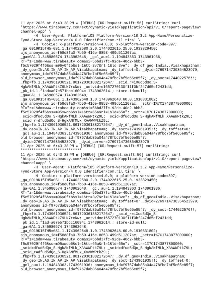 Logout Issue Logs2025!04!11 | PDF | Software