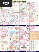 Kingdom Animalia - Phylum Summary Table | PDF | Gill | Zoology