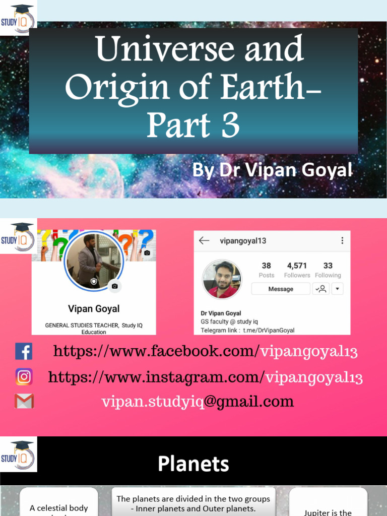 Overview of Inner and Outer Planets | PDF | Planets | Solar System