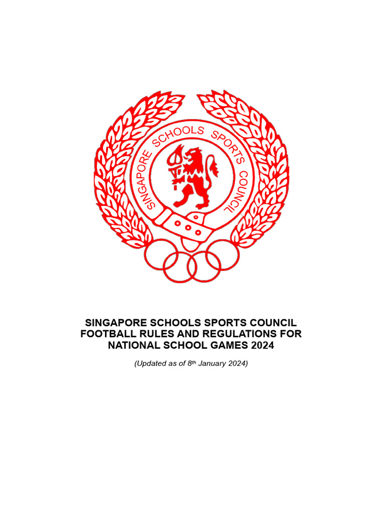 NSG 2024 Football Rules & Regulations | PDF | Referee | Sports Rules ...