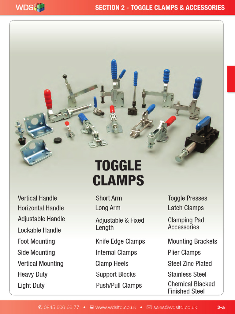 Toggle Clamps & Accessories Overview | PDF