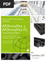 AP-ArmaFlex - Technical Datasheet - En-In | PDF | Duct (Flow) | Thermal ...