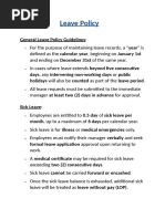 Notice to Employee: Labor Code 2810.5 | PDF | Sick Leave | Employment