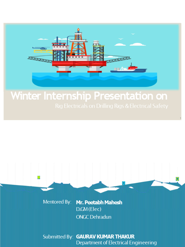 Ongc PPT | PDF | Electric Motor | Electric Power