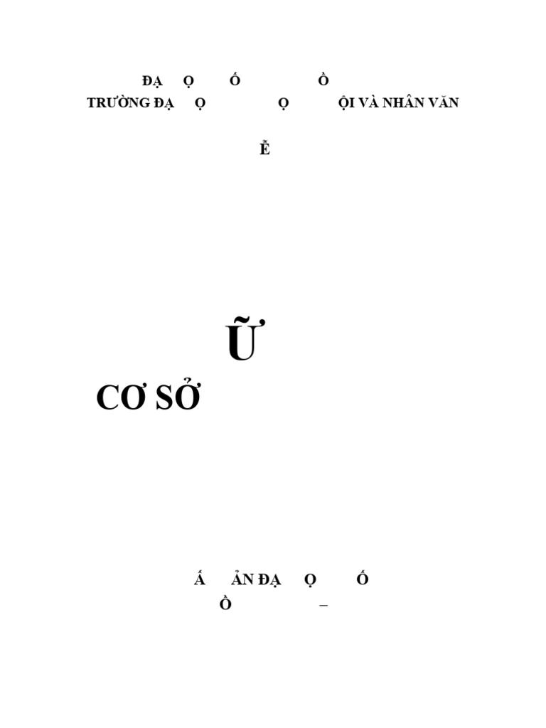 Chu Nom Co So Va Nang Cao (Full) | PDF