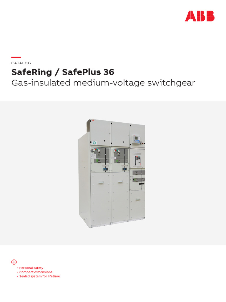 ABB RMU | PDF | Electric Arc | Switch