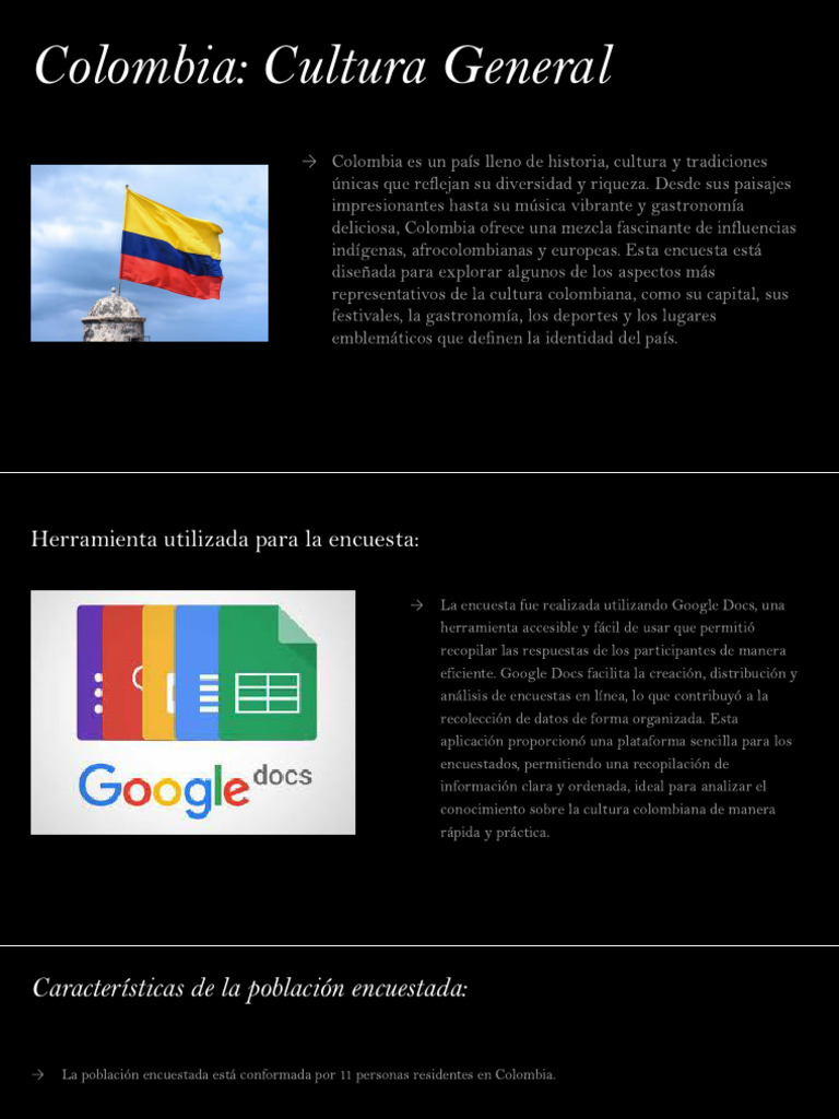Colombia: Cultura General | PDF