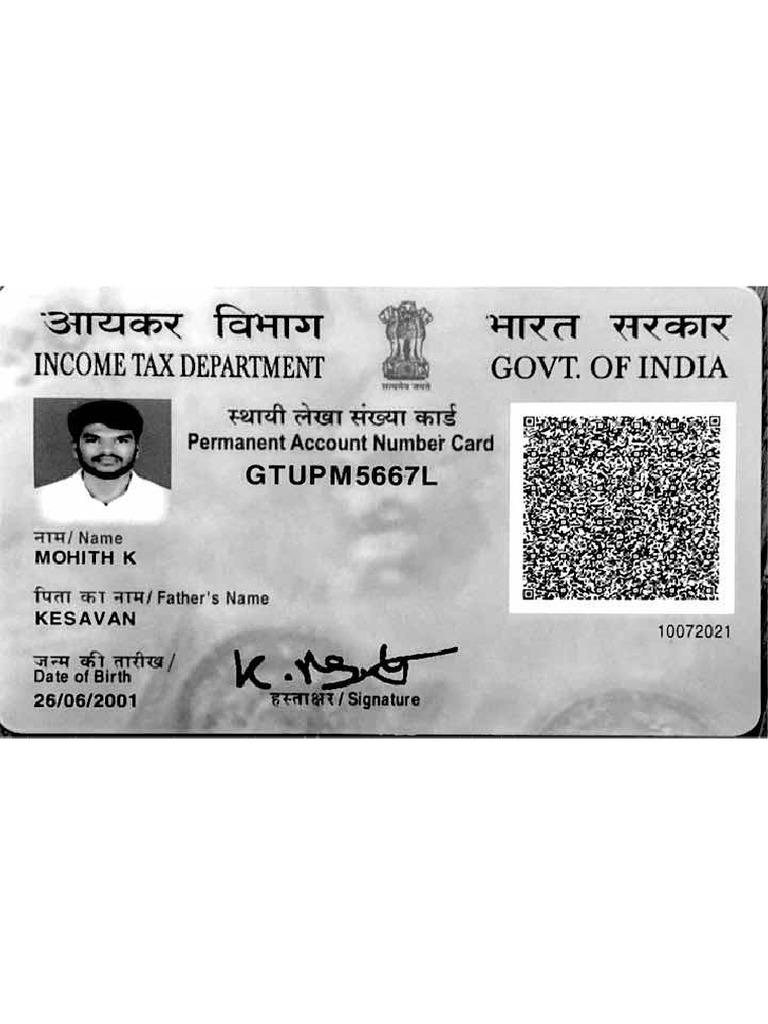 Pan Card | PDF
