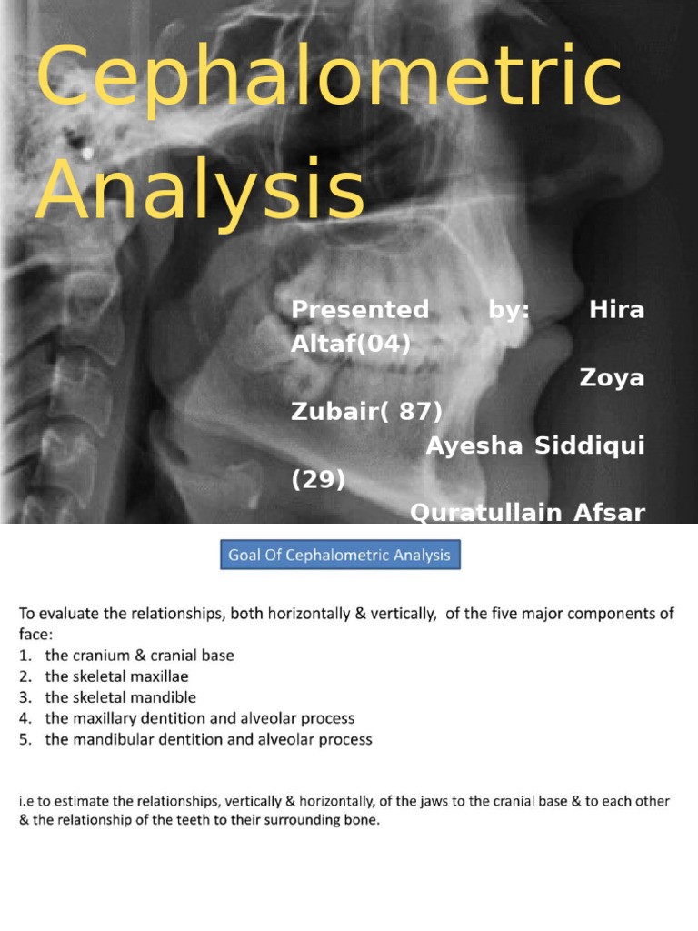 CephAnalysis GROUP E | PDF