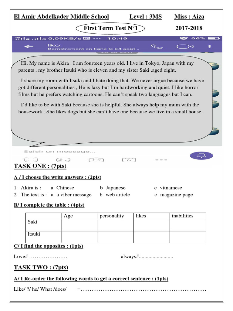 3AM English Exam Overview | PDF | Linguistics