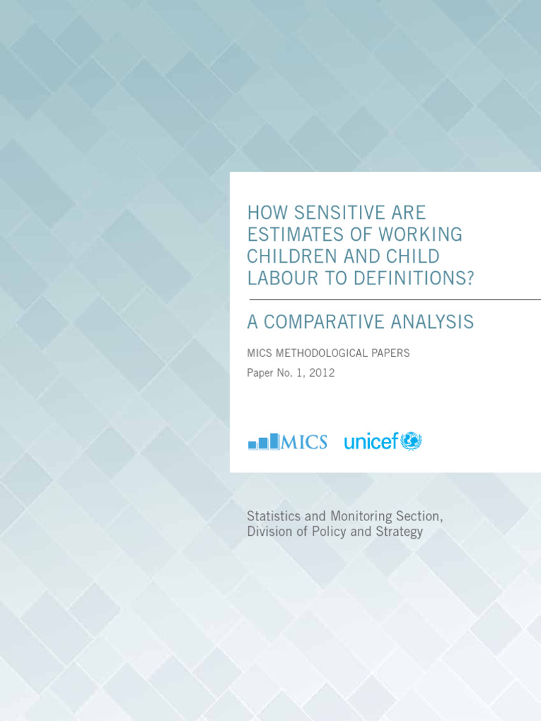 Child Labour Paper No.1 FINAL 162 | PDF | Child Labour | Labour Economics