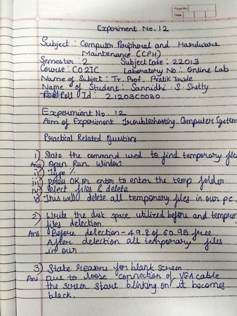 21203C0030_sannidhi Shetty (Cph 12) | PDF