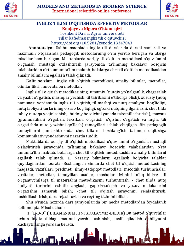 Effective Metodlar | PDF