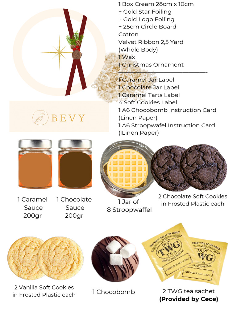 Bevy Christmas Hampers 2024.PDF-1 | PDF | Caramel | Foods