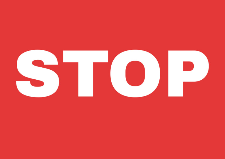 Stop | PDF