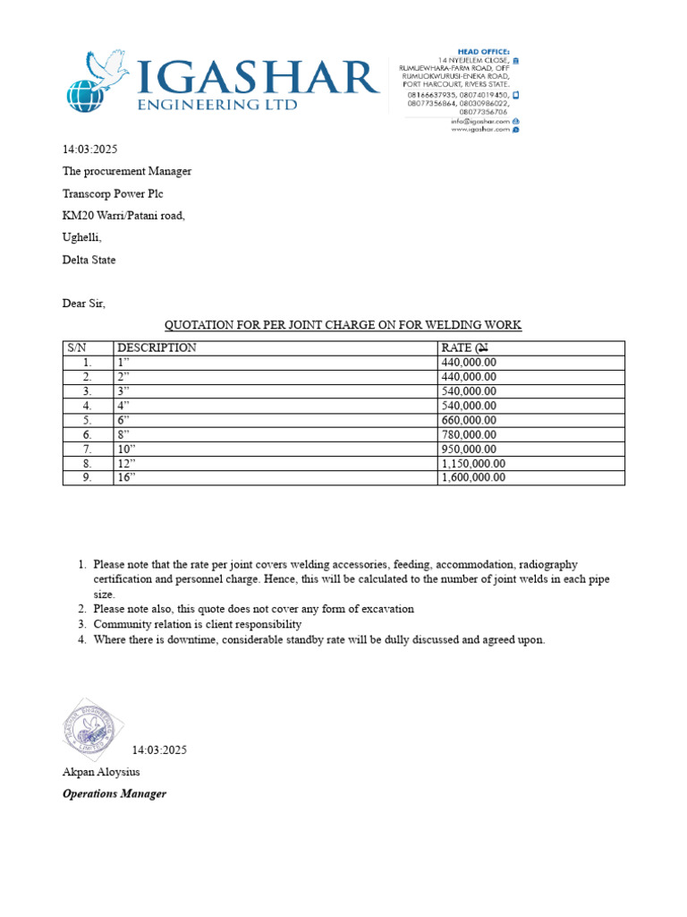 Welding Charge | PDF