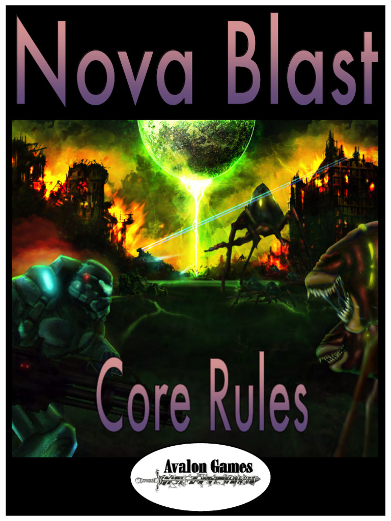 Nova Blast - Core Rules | PDF | Tabletop Role Playing Game