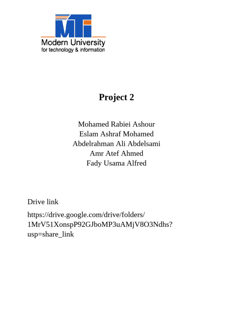 Design Progect 2 | PDF