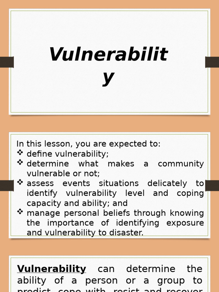 5 Vulnerability | PDF