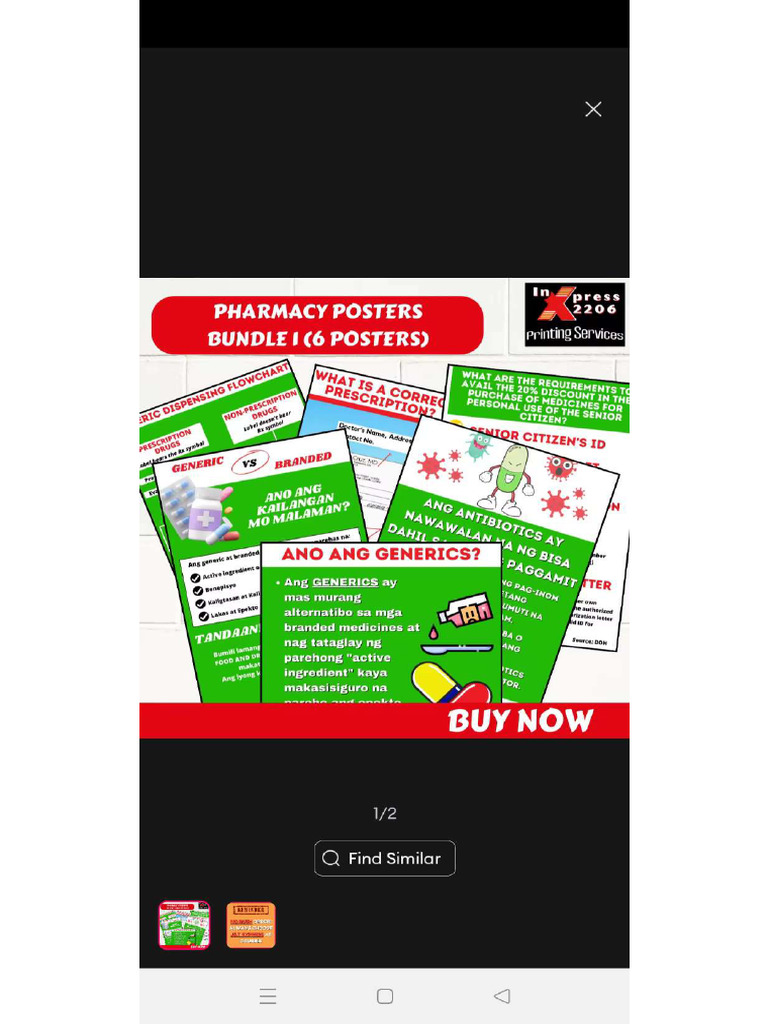 Pharmacy Sample Poster | PDF