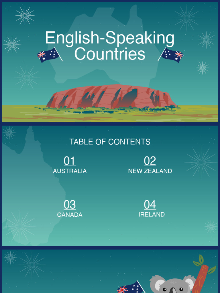 Australia: An English-Speaking Overview | PDF | Australia | New Zealand