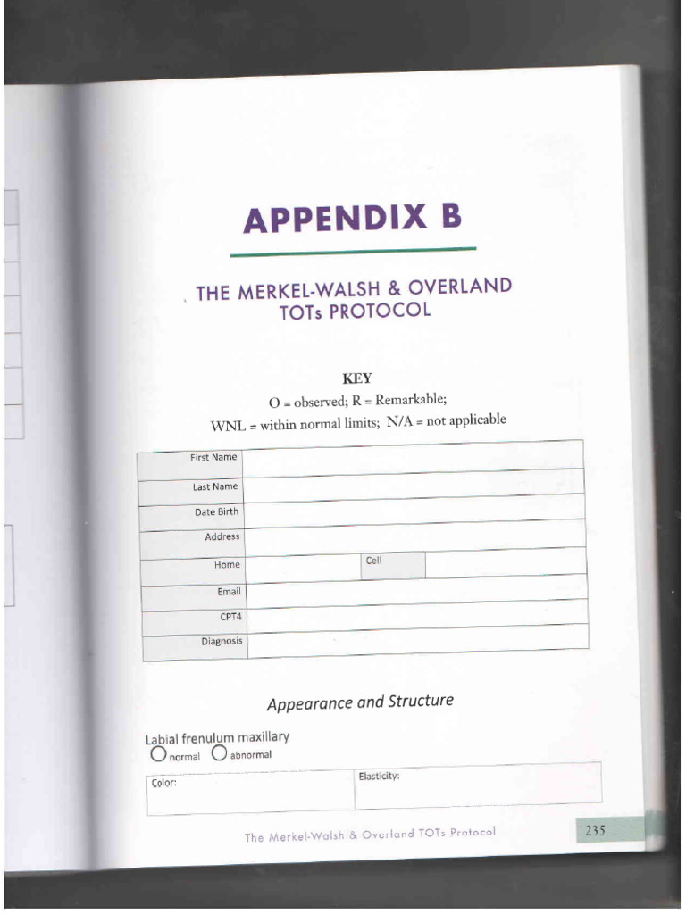 Appendix B | PDF | Dental Anatomy | Face