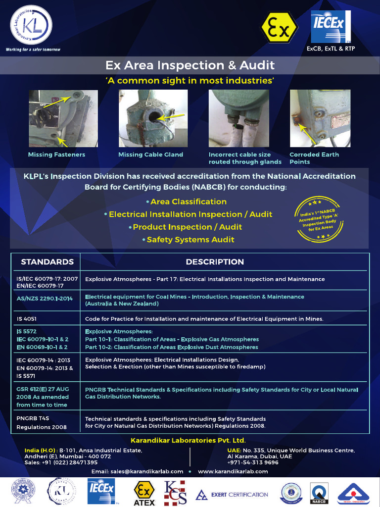 IECEx Ex Inspection Brochure | PDF