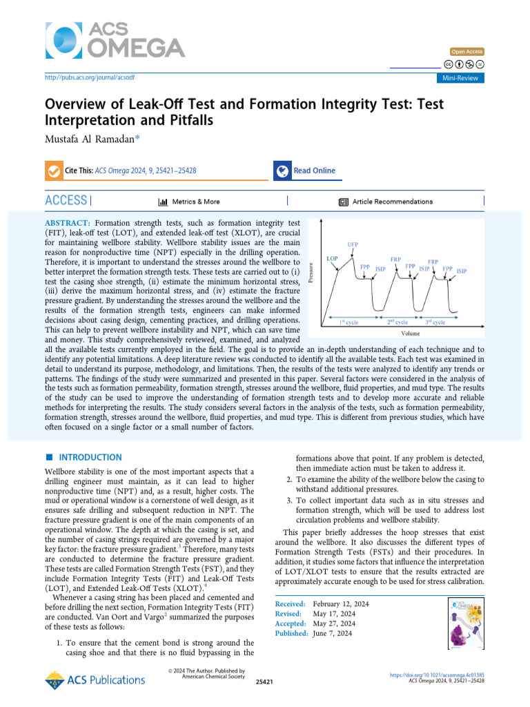 Overview_of_Leak-Off_Test_and_Formation_Integrity_ | PDF | Casing ...