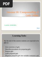 Classification of Gels in Pharmacy | PDF | Gel | Colloid