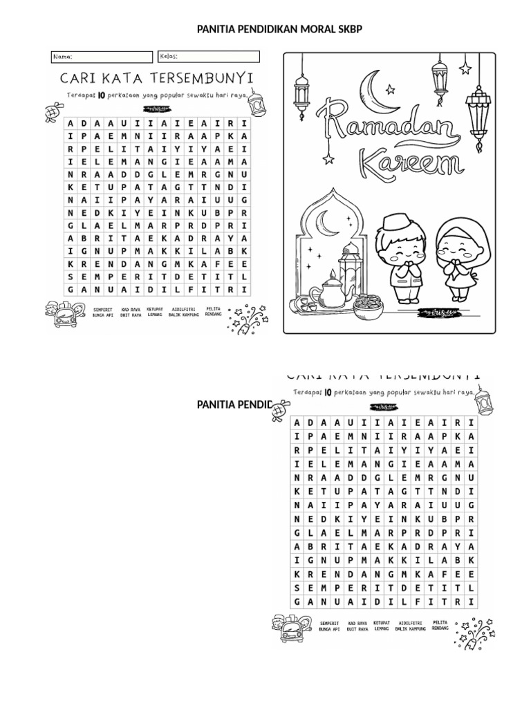 Moral Raya Activity | PDF